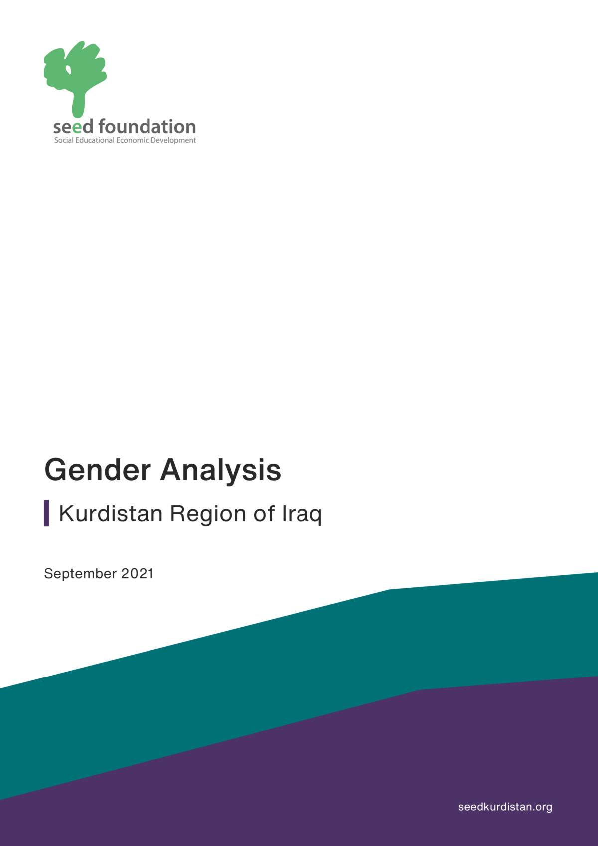 Working to Achieve Gender Equality in Kurdistan – SEED