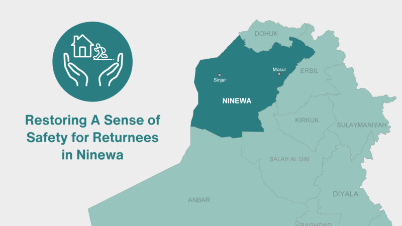 Restoring A Sense of Safety for Returnees in Ninewa – SEED